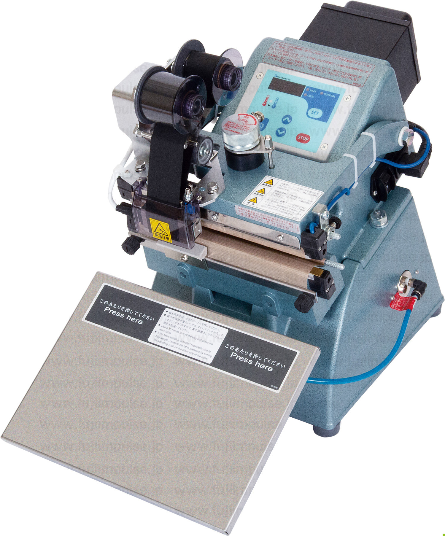 富士インパルス：製品情報 FA-200-10WK FEP-N3取付例